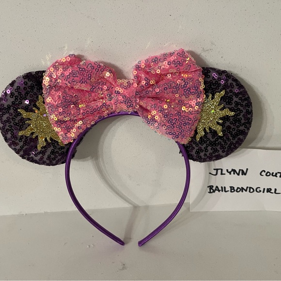 Disney | Accessories | New Disney Mickey Mouse Ears Disney Rapunzel ...
